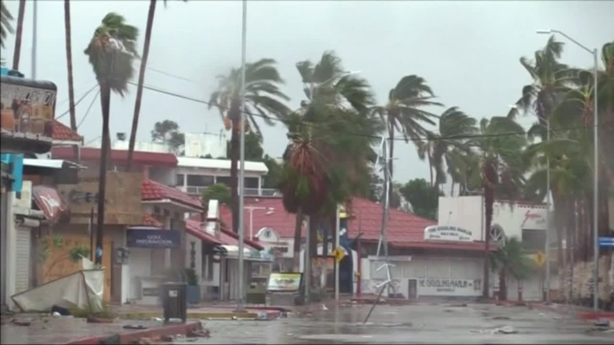 Uraganas „Newton“ Meksikoje pareikalavo dviejų žmonių gyvybių - Delfi TV