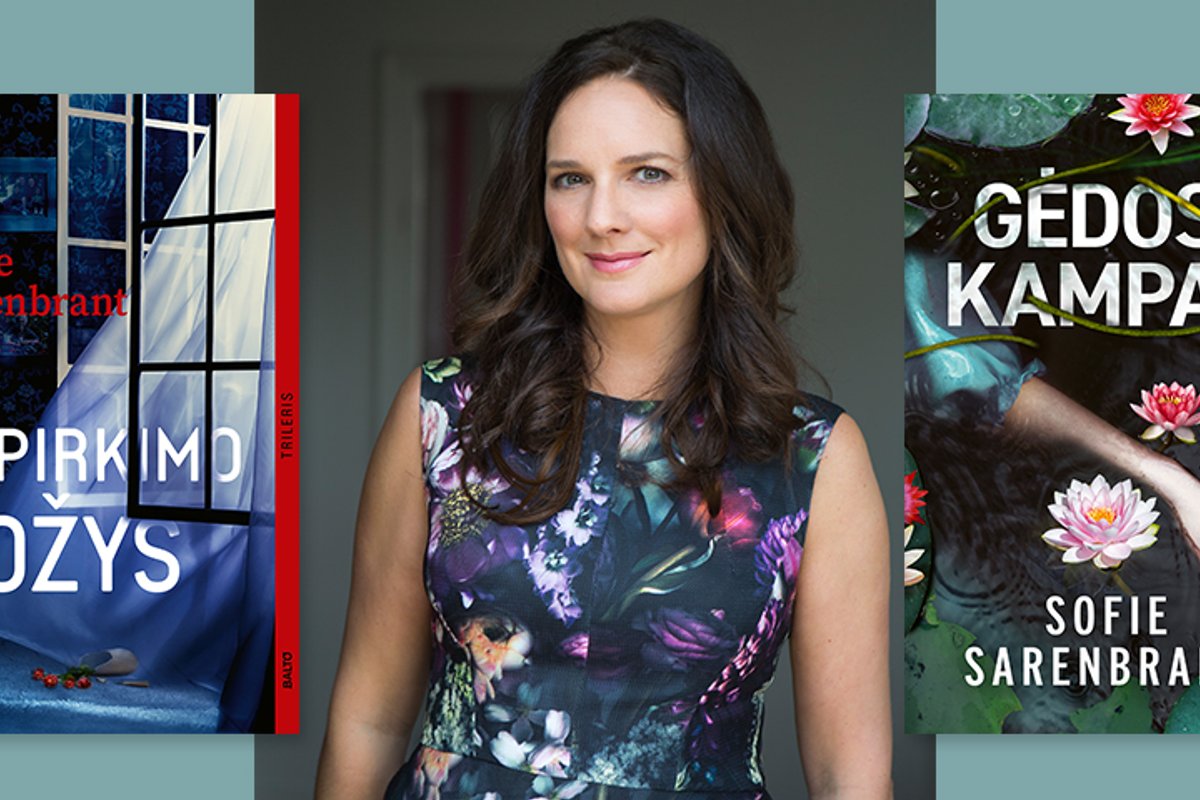 Švedijos kriminalinių romanų karalienė: kartais rašydama taip pasineriu ...