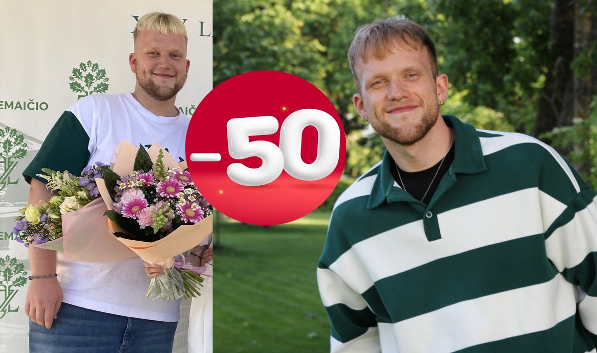50 kg numetęs Nojus: 2 patarimai siekiantiems pokyčių - Delfi maistas