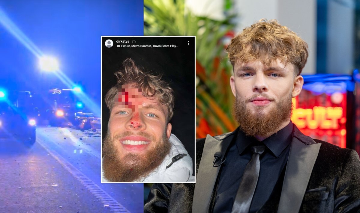 Tarp nukentėjusiųjų avarijoje Šilalės rajone – ir kovotojas Dominykas ...