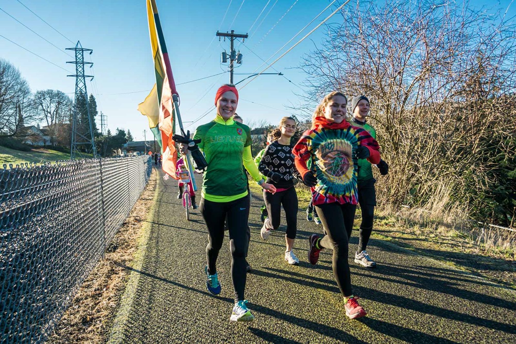 Lithuanians around the world run 'path of life and death' to ...