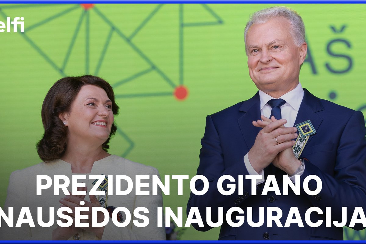 Speciali laida. Prezidento Gitano Nausėdos inauguracija - Delfi TV