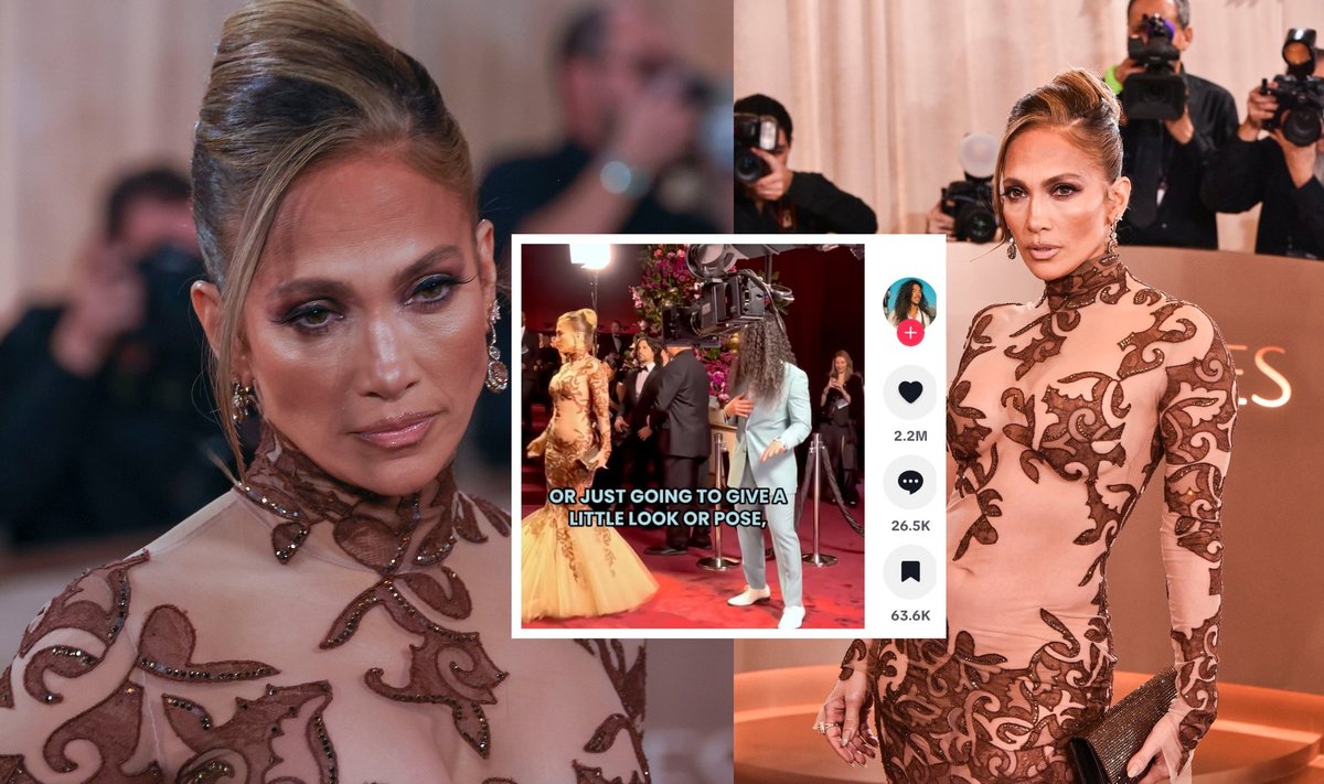 Internautai iškeikė Jennifer Lopez po paviešinto jos šaltumo ant ...