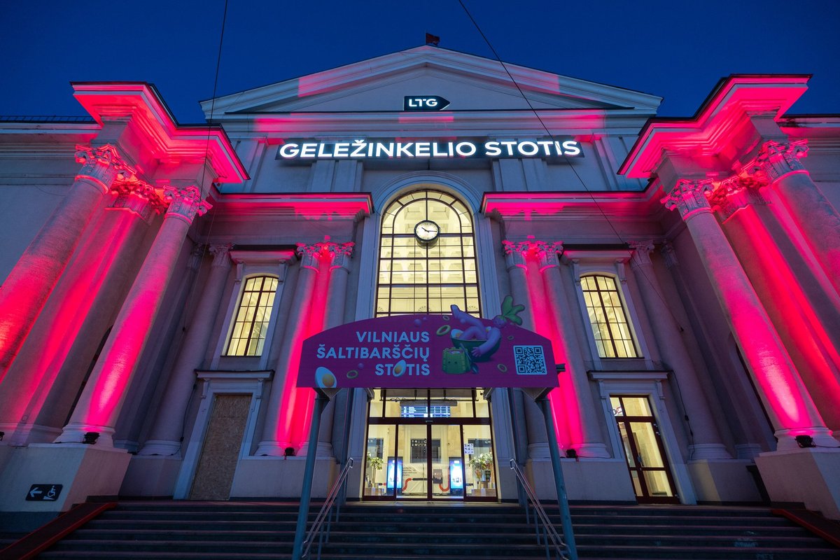 Vilniaus geležinkelio stotis tampa Šaltibarščių stotimi - Delfi verslas