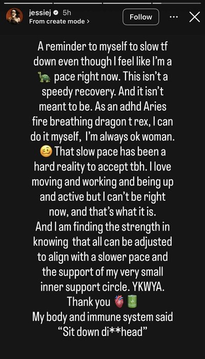 Po krūties vėžio operacijos Jessie J ir vėl skubiai paguldyta į ...