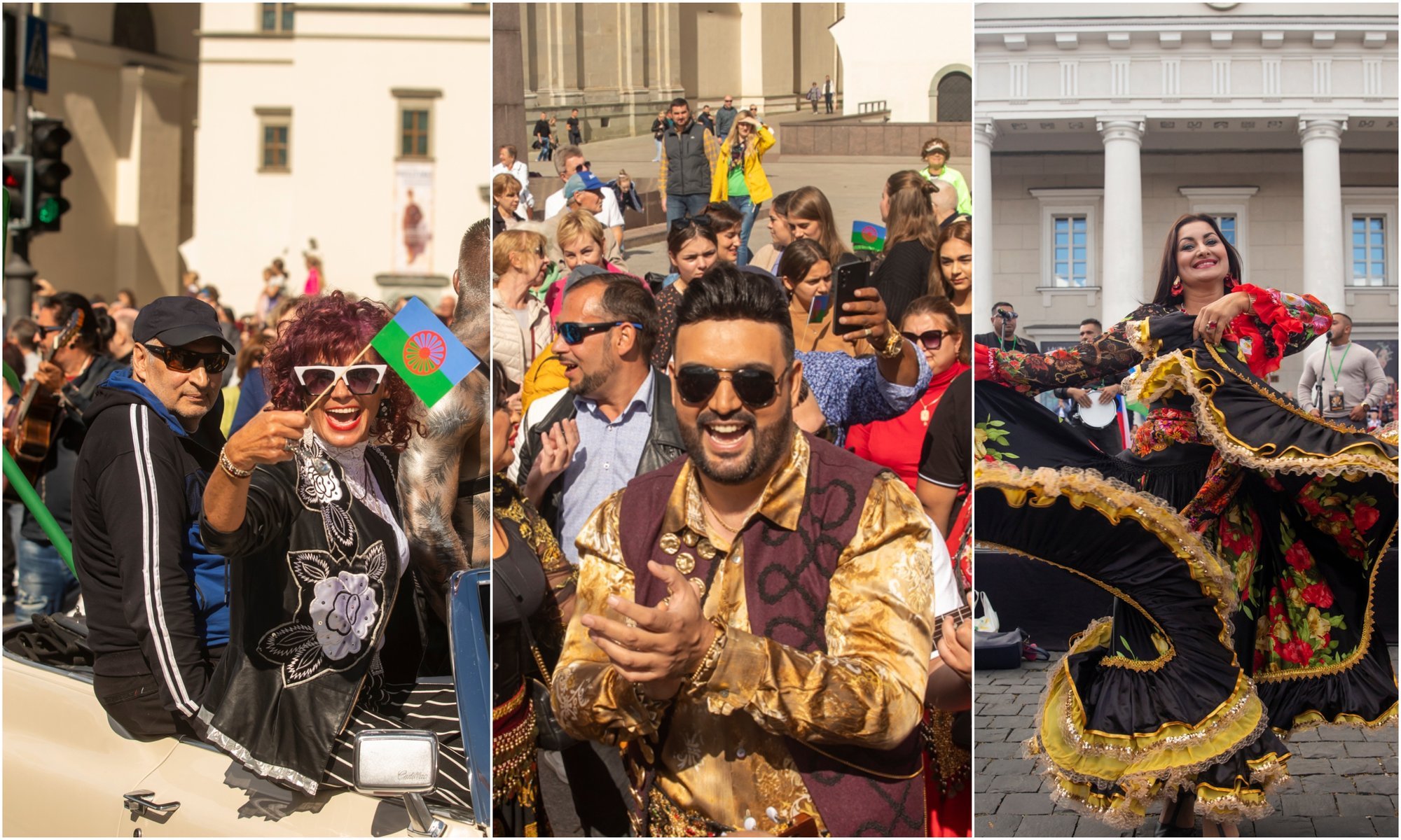 Per sostinę nuvilnijo spalvinga „Gypsy fest“ banga: eisenoje – Ištvanas ...