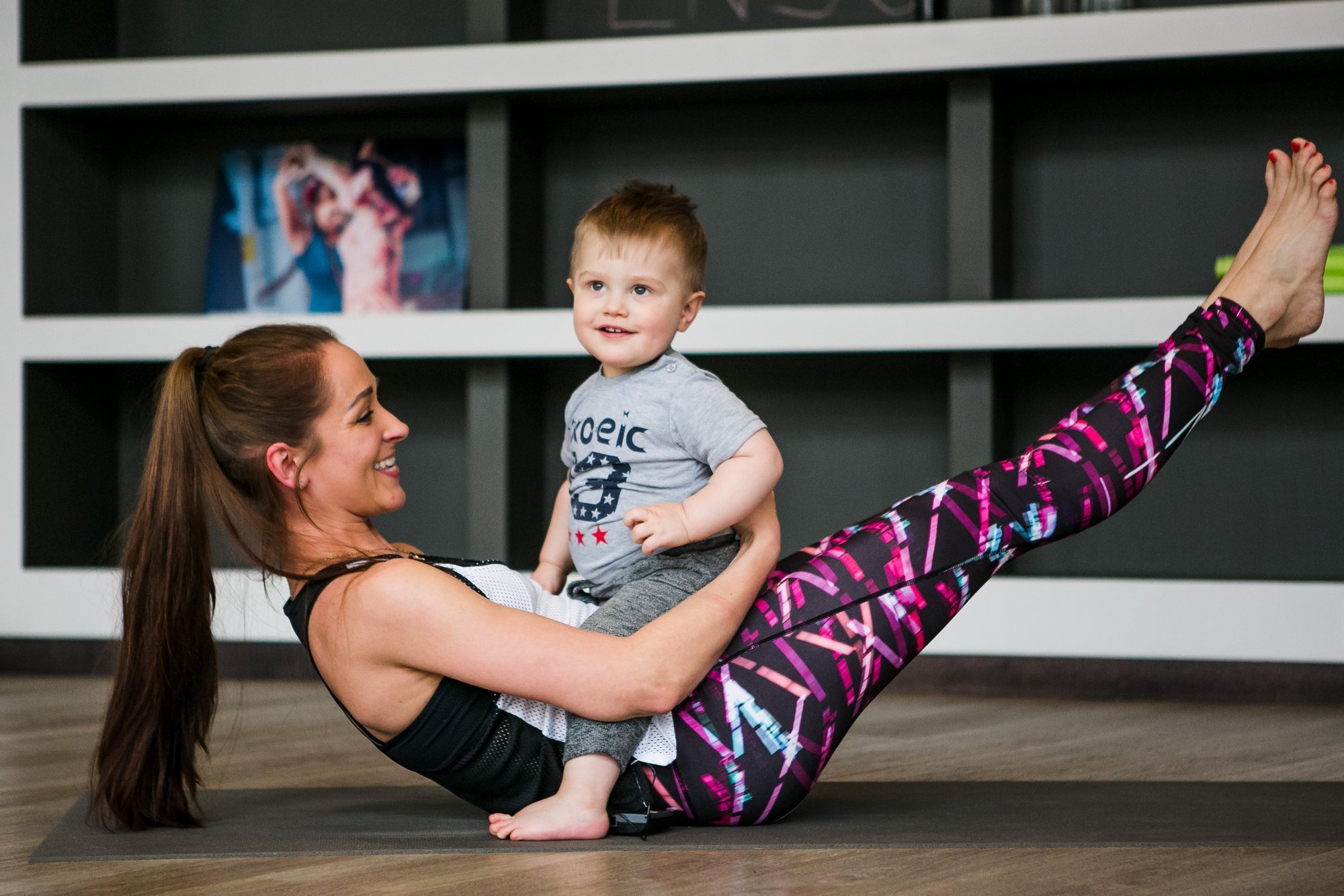 Dviguba nauda: mankšta mamoms su kūdikiais - Delfi gyvenimas