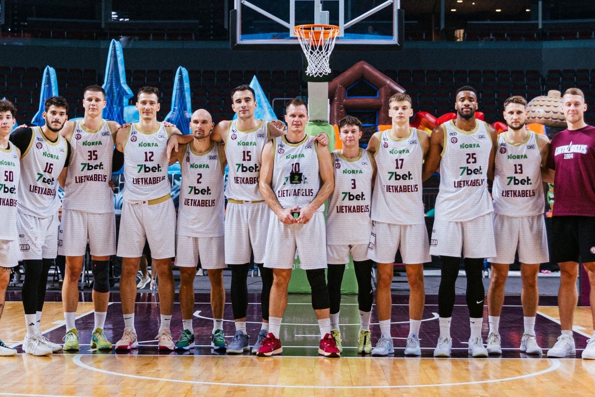 Sezonui pasiruošęs „Lietkabelis“ pranoko Latvijos čempionus - Krepšinis.lt