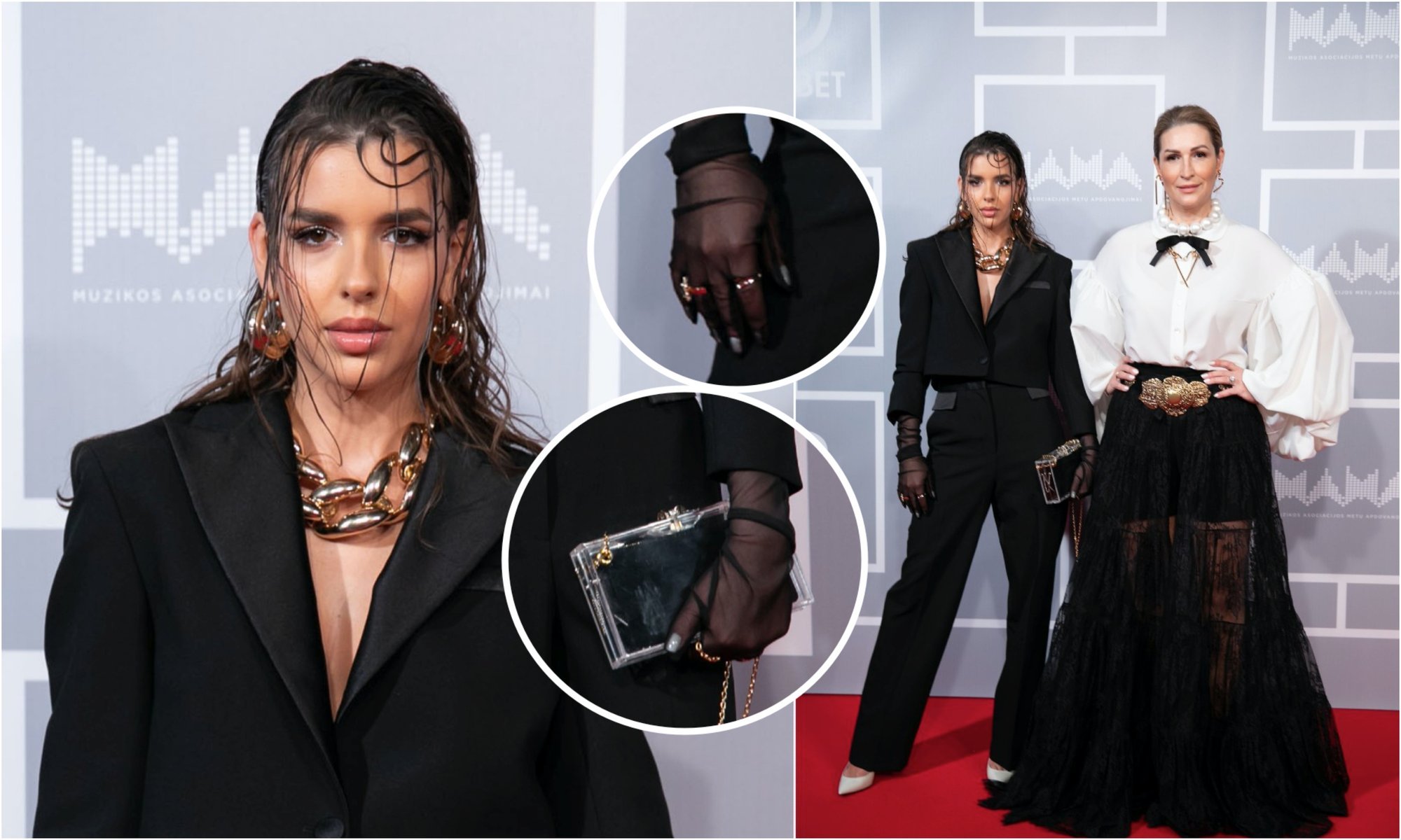 Dainos Bosas dukra Maria Randers efektingą įvaizdį kūrė nesivaikydama ...