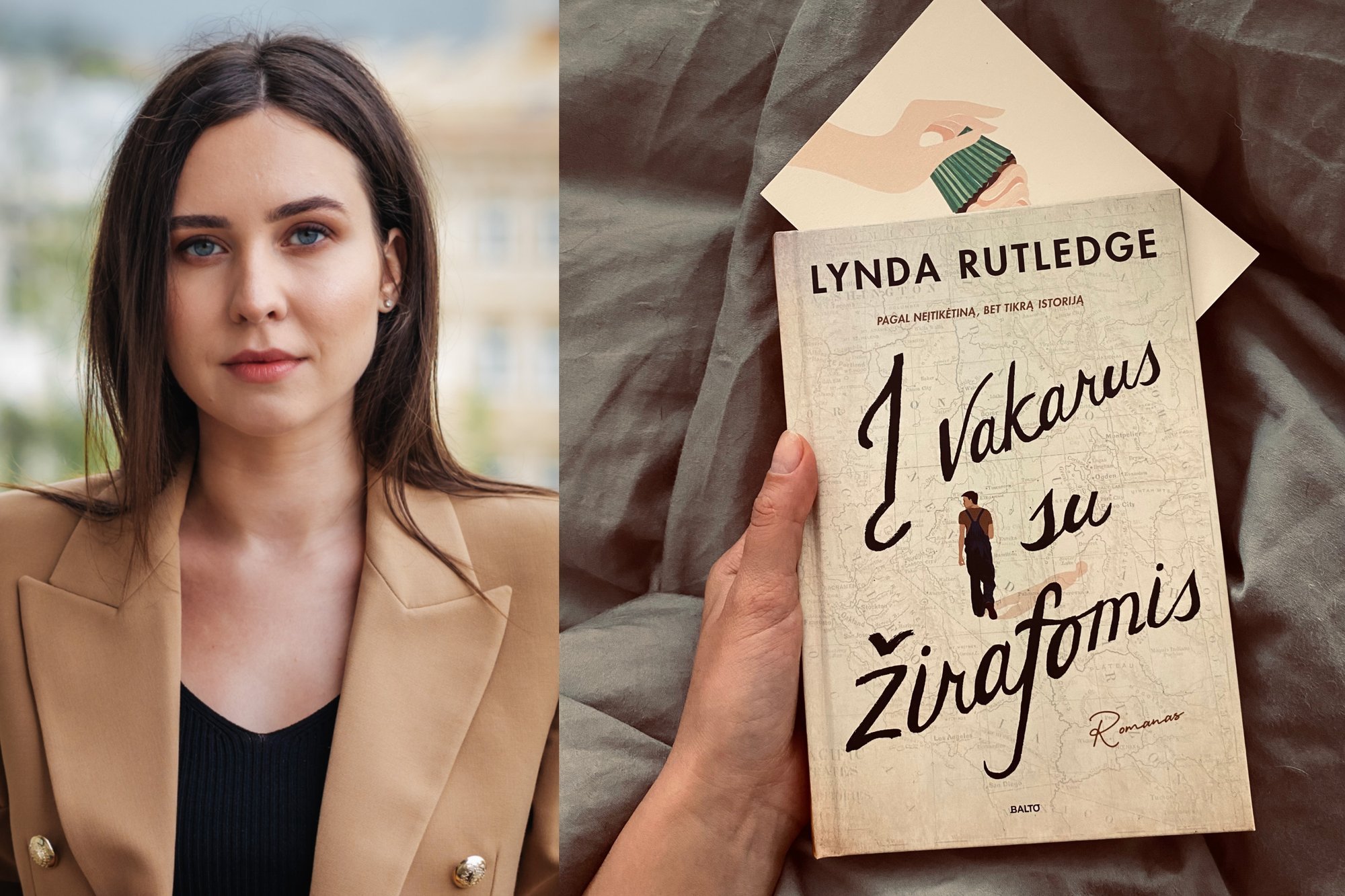 Lynda Rutledge „Į Vakarus su žirafomis“: ar kada norėjote pakartoti ...