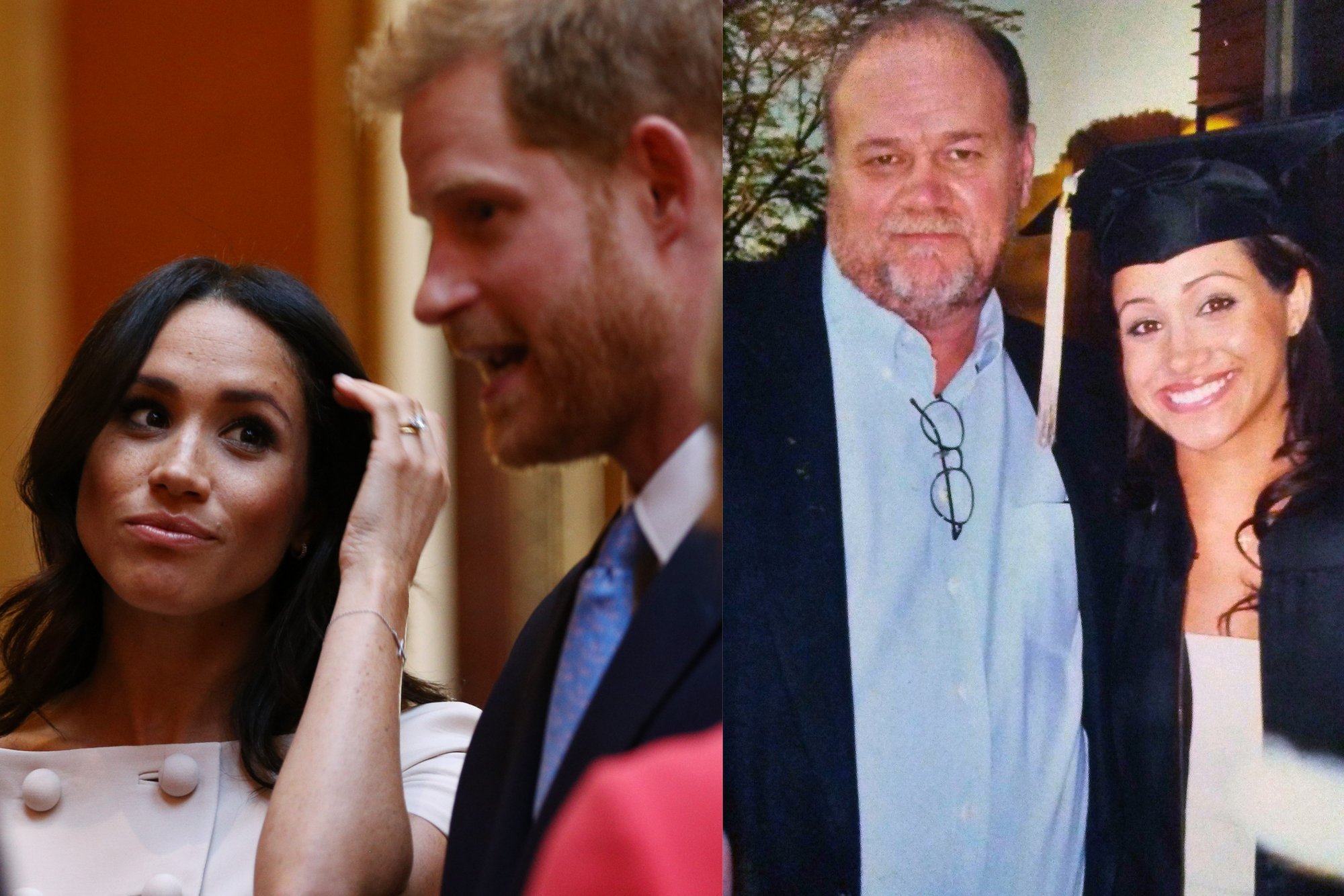 Meghan Markle tėvas šaukiasi pagalbos: iš dukters kūno kalbos mato ...