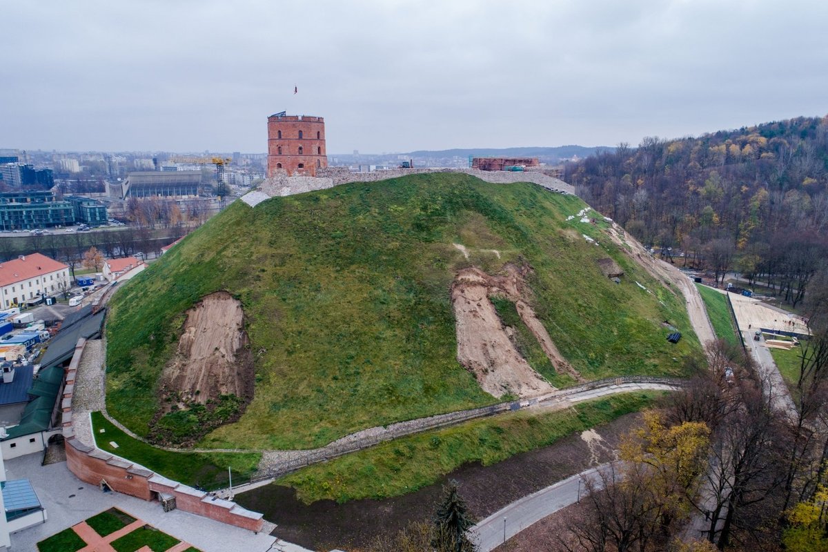 Gedimino kalno tvarkymui – daugiau kaip 436 tūkst. eurų valstybės ...