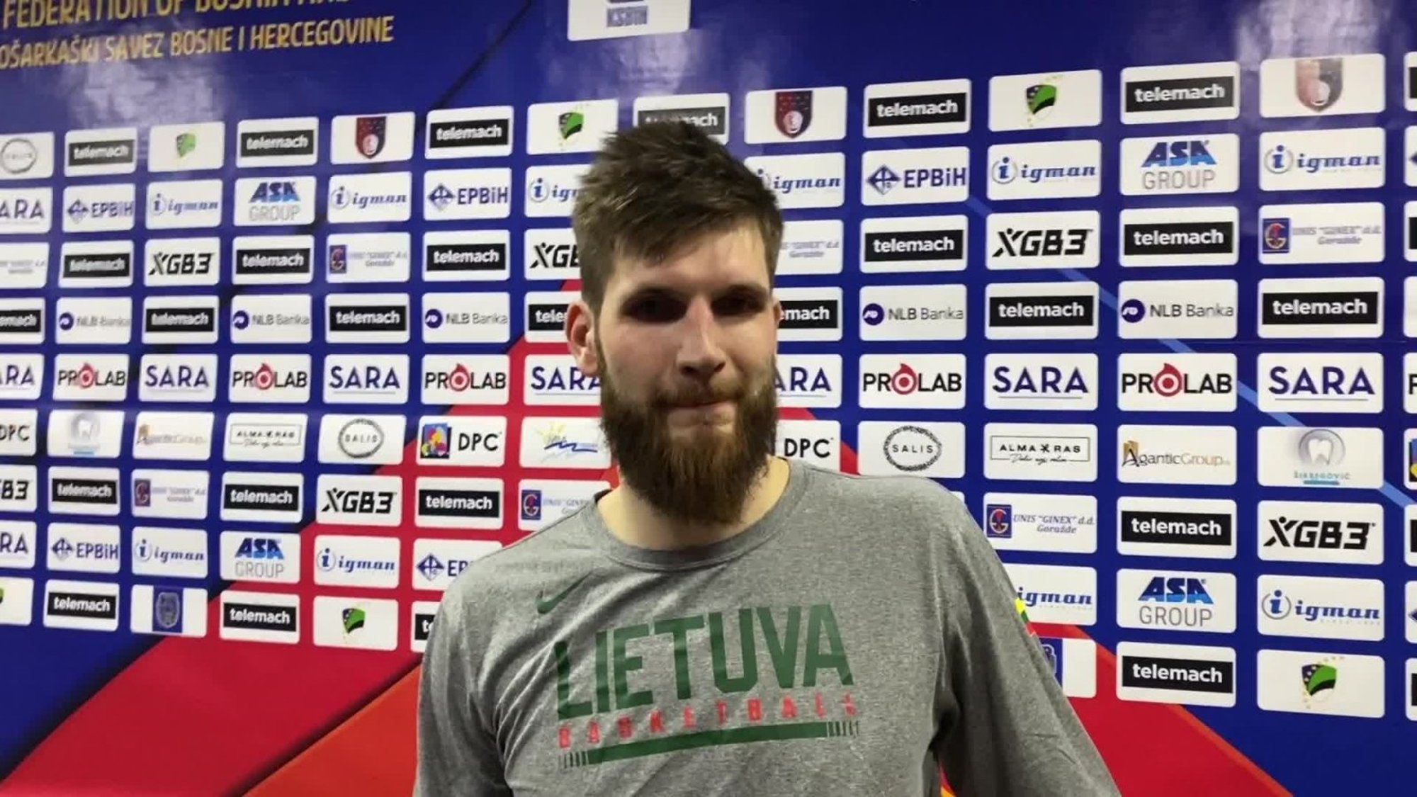 Regimantas Miniotas – apie pergalę prieš Bosnijos ir Hercegovinos ...