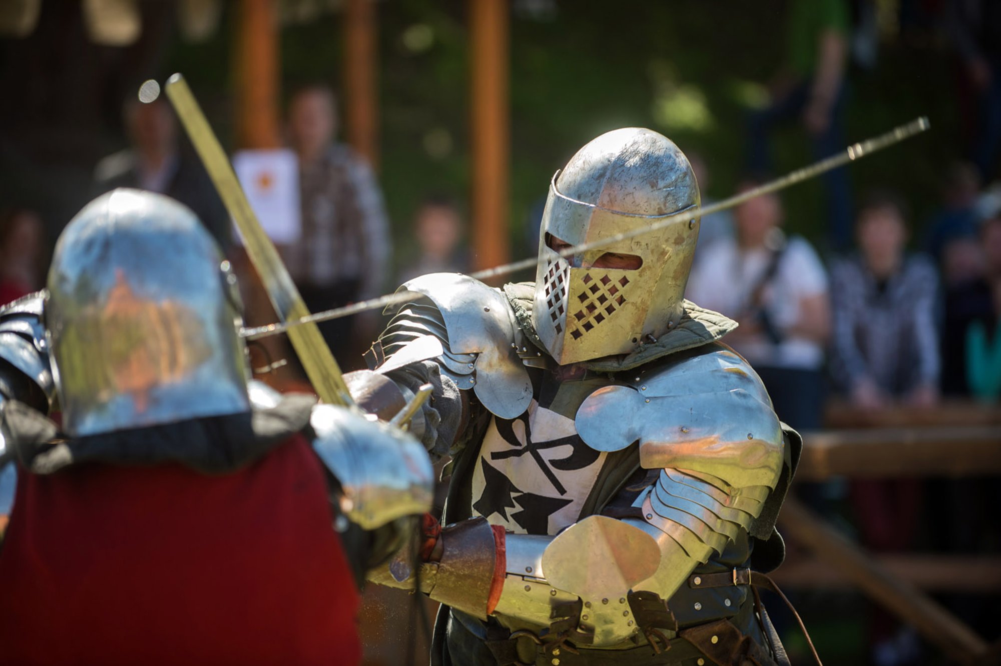 Pagrindinis viduramžių riterių turnyro prizas liko Lietuvoje - Delfi