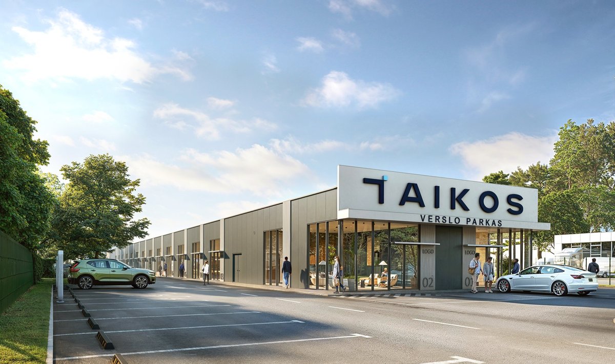 „Taikos verslo parkas“ Kaune: baigiamas pirmasis etapas, įsibėgėja ...