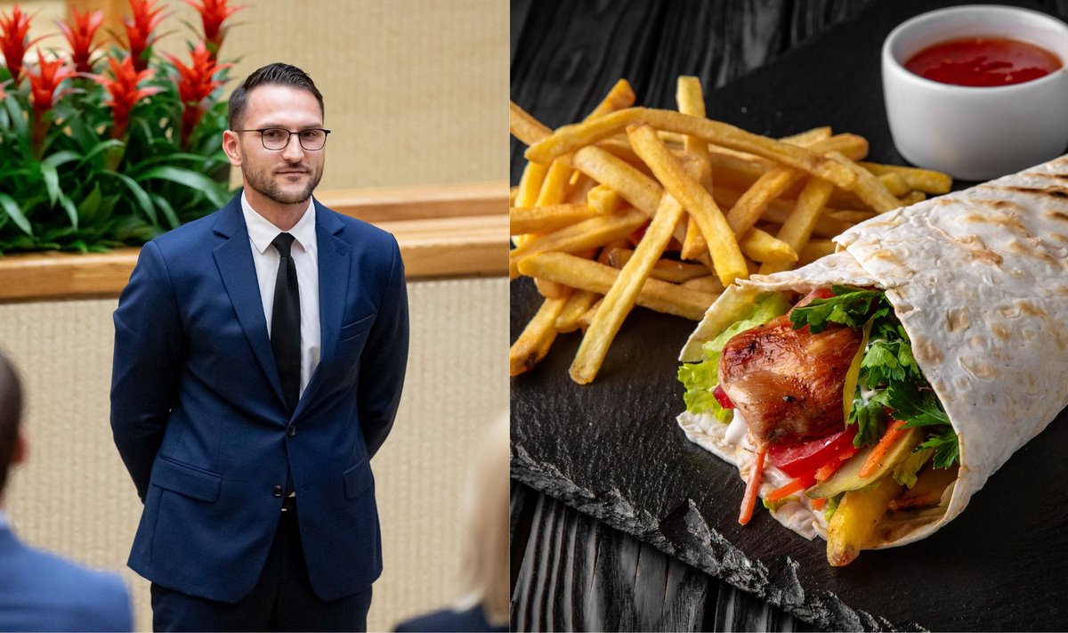Neimantas siūlo riboti nesveiko maisto reklamą, o jo žmona dirba su ...