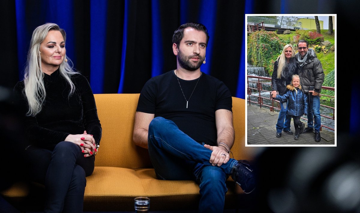 Jausmų vienas kitam nebeslepiantys Milda May ir Mantas Vygantas ...