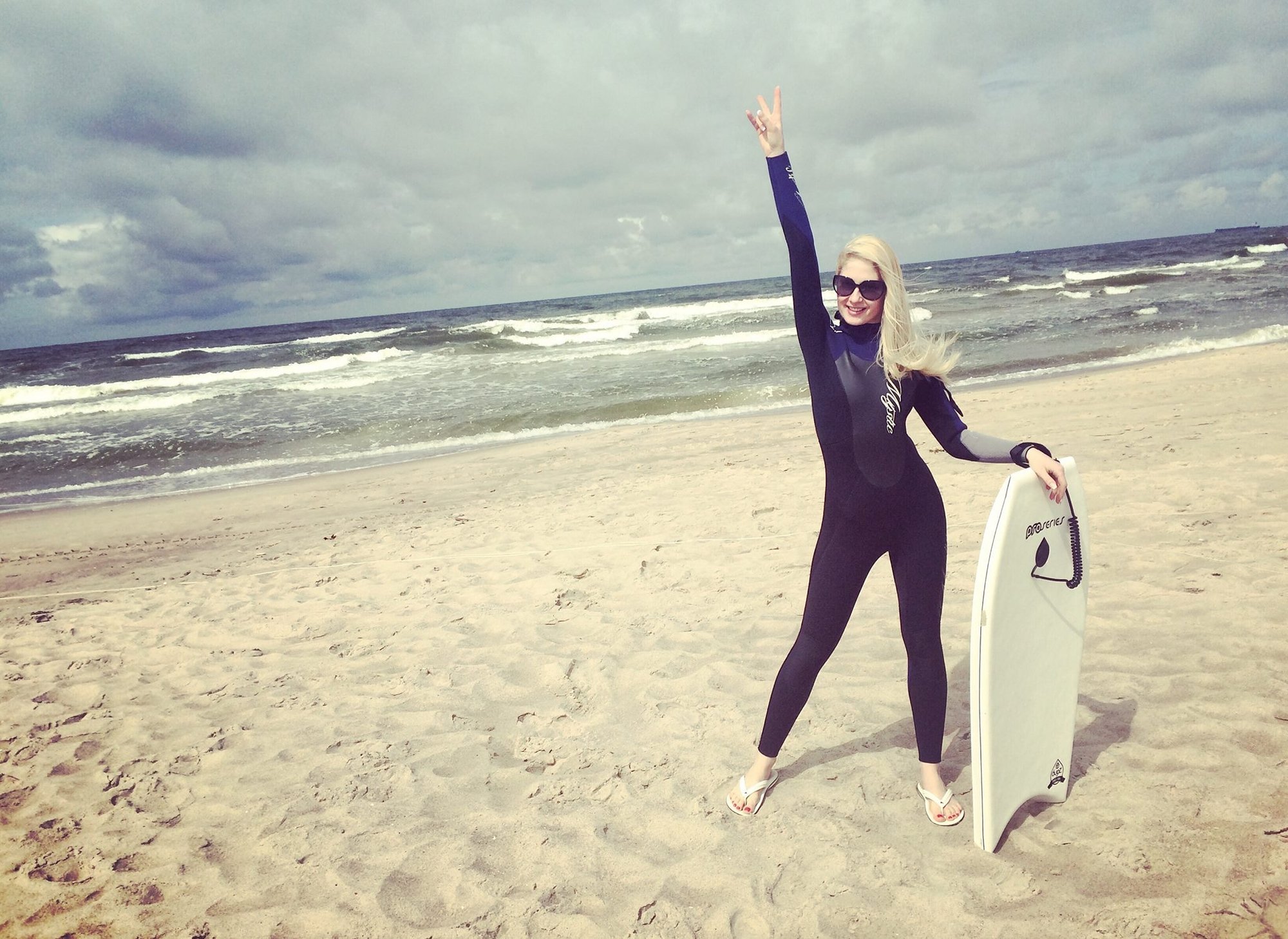 K. Ivanova: nežinau kaip jūs, bet aš atidariau plaukiojimo sezoną ...