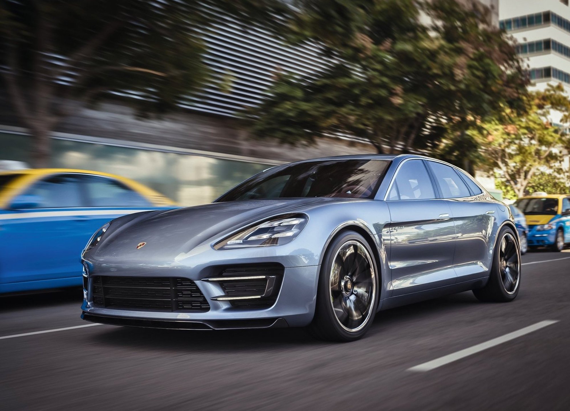 Porsche ruo ia elektrin Tesla konkurent kuris gal s nuva iuoti 500 km Delfi auto