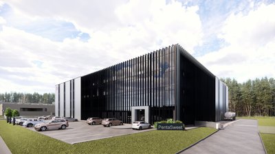 Vilniuje – kapsulės įkasimas „Pentasweet“ statybvietėje - Delfi verslas