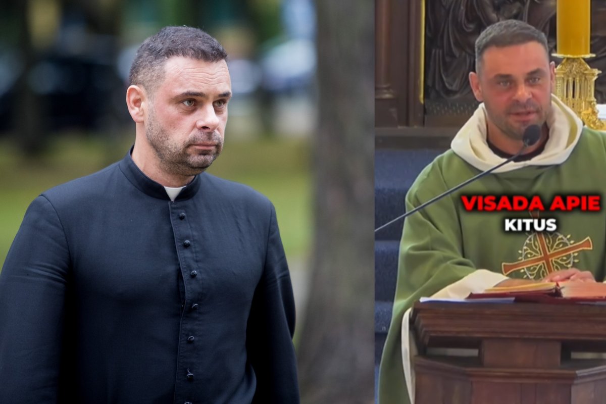 Plinta įkvepiantis vaizdo įrašas su kunigu Vaidu Vaišvila: sureagavo ir Juozas Statkevičius ...