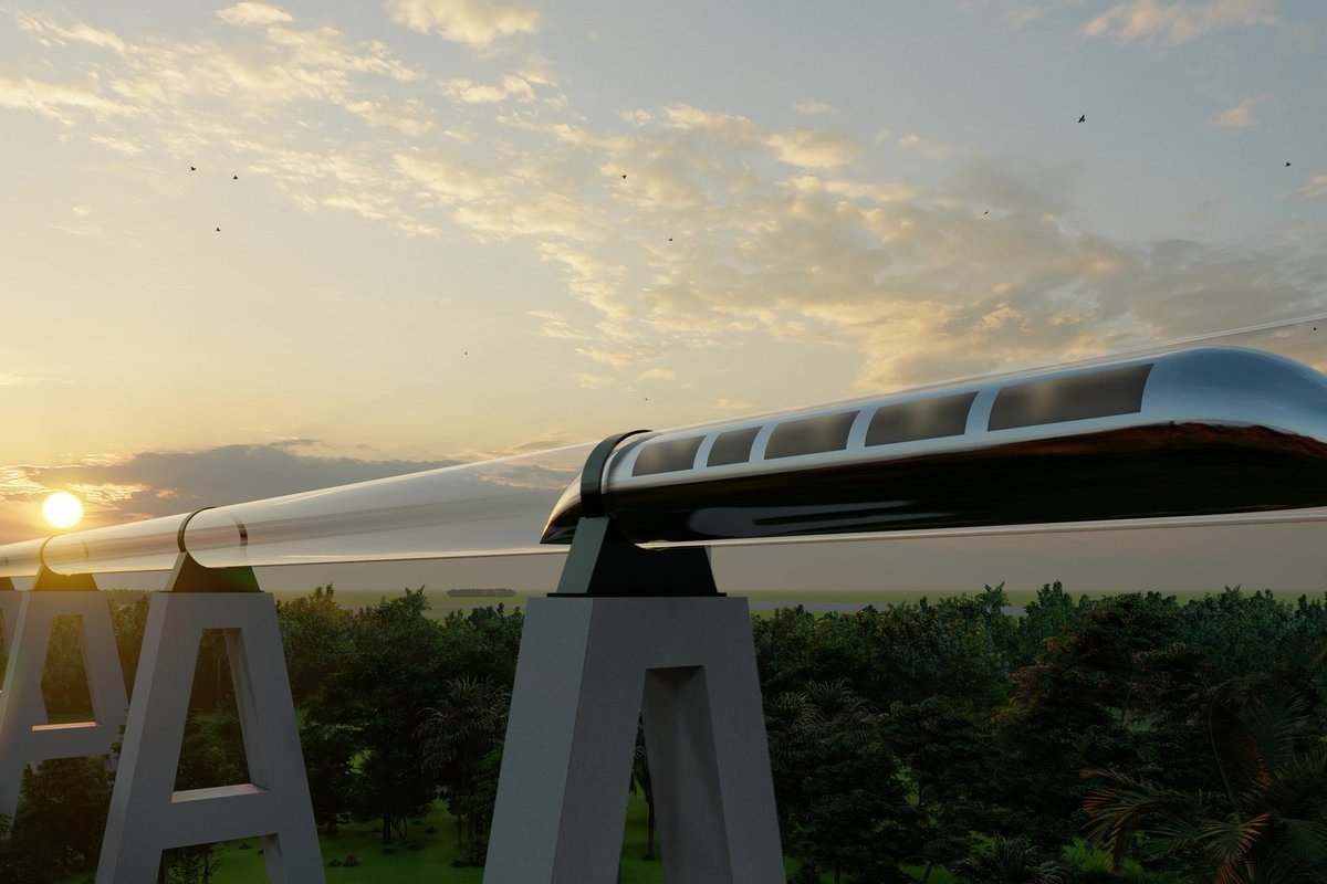 Ateities transportu vadinama Kinijos „Hyperloop“ sėkmingai įveikė naują bandymą: tikslas – 1000 ...