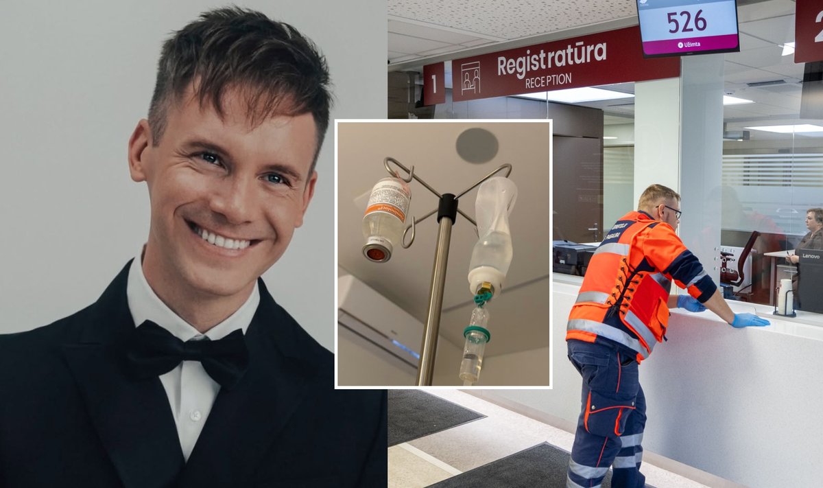 Prieš pat M1 apdovanojimus vienas renginio vedėjų atsidūrė ligoninėje ...