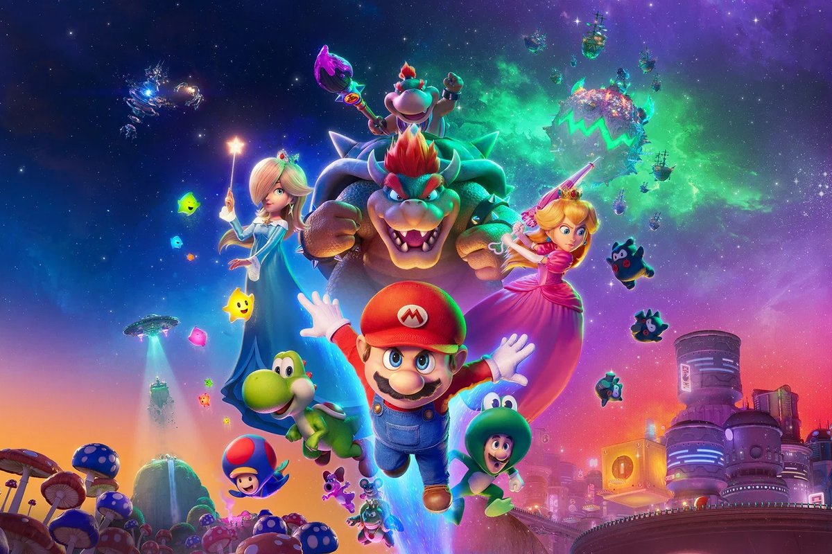 Filmo „Super Mario Galaktikos Filmas“ recenzija: daugiau garso ir ...