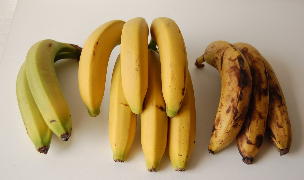 Kas bananams suteikia geltoną spalvą? - Delfi