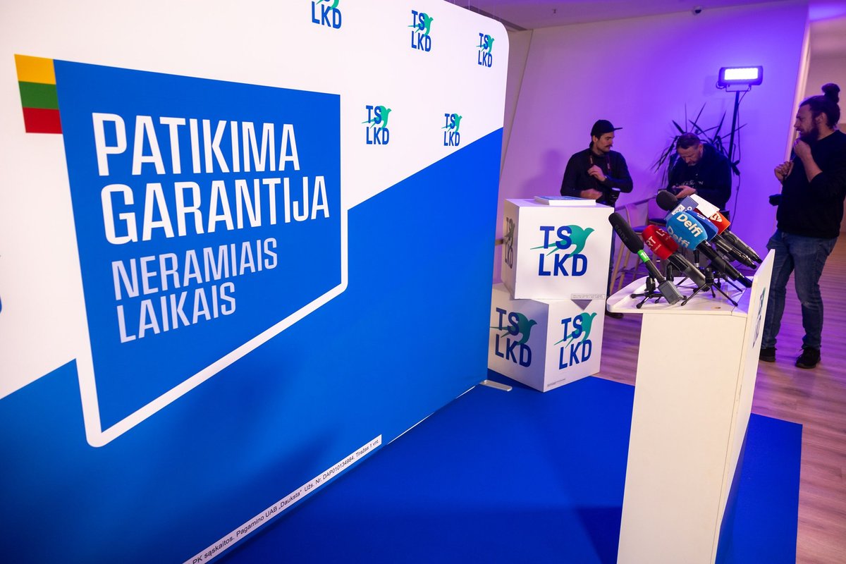 Five candidates to run for TS-LKD party leader - Delfi EN