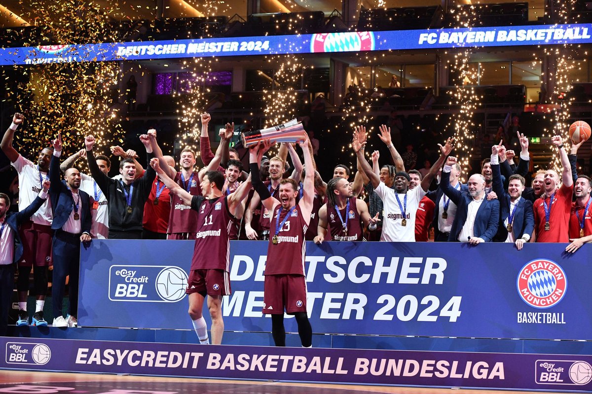 Nėra Trinchieri, yra titulas: „Bayern“ po penkerių metų tapo Vokietijos čempionu - Krepšinis.lt