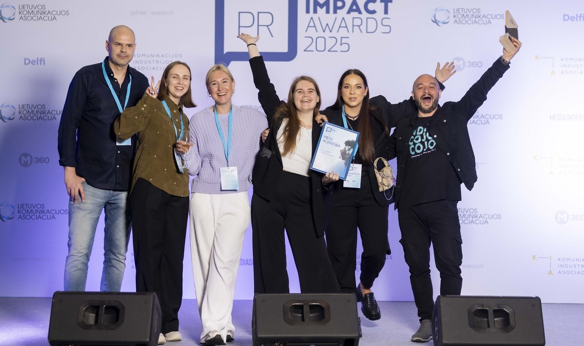 Paaiškėjo „PR Impact Awards 2025“ laimėtojai: įteikti specialūs apdovanojimai - Delfi