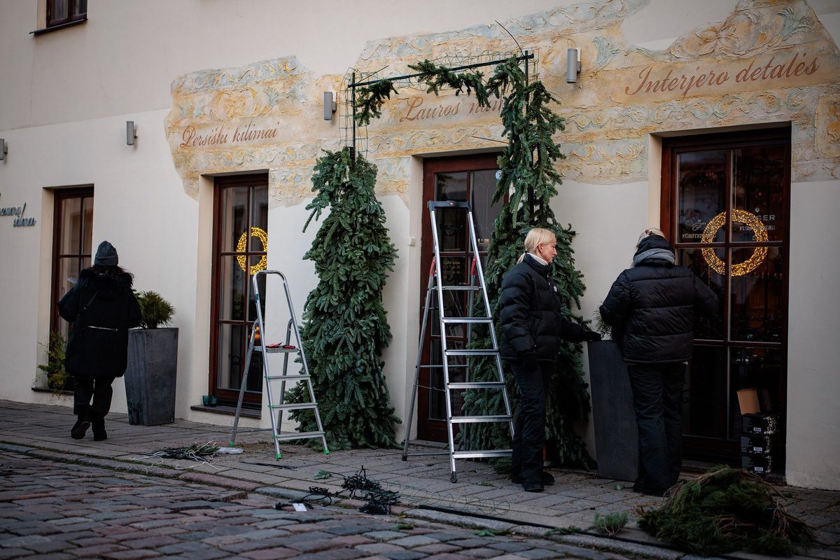 Каунас в преддверии рождественского чуда: как украшен город - Delfi RU