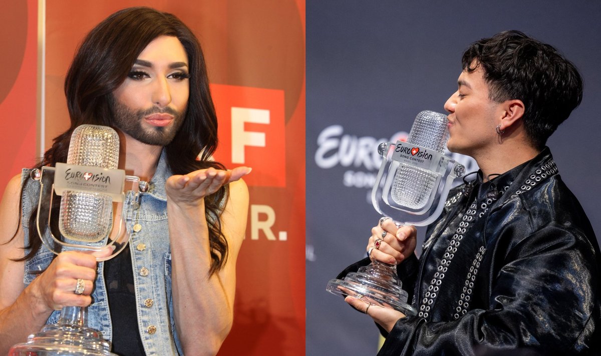 Conchita Wurst sureagavo į austro JJ pergalę „Eurovizijoje“ - Delfi veidai