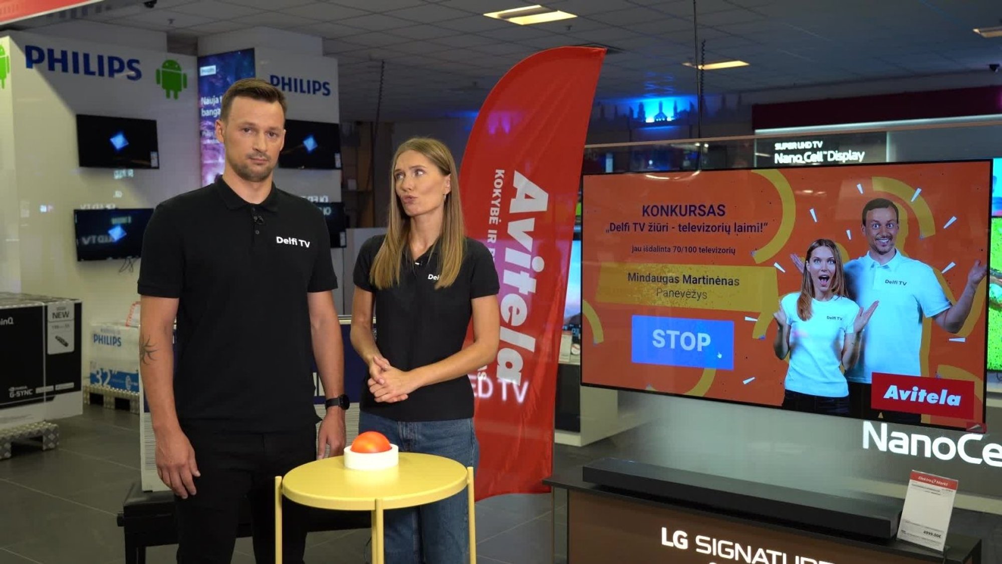 Žaidimas Delfi TV žiūri - televizorių laimi. Rugpjūčio 31 dienos ...