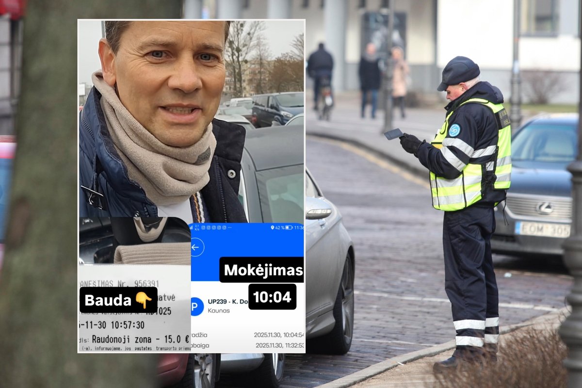 Nerijus Juška pakliuvo į absurdišką situaciją: sumokėjo už stovėjimą ...