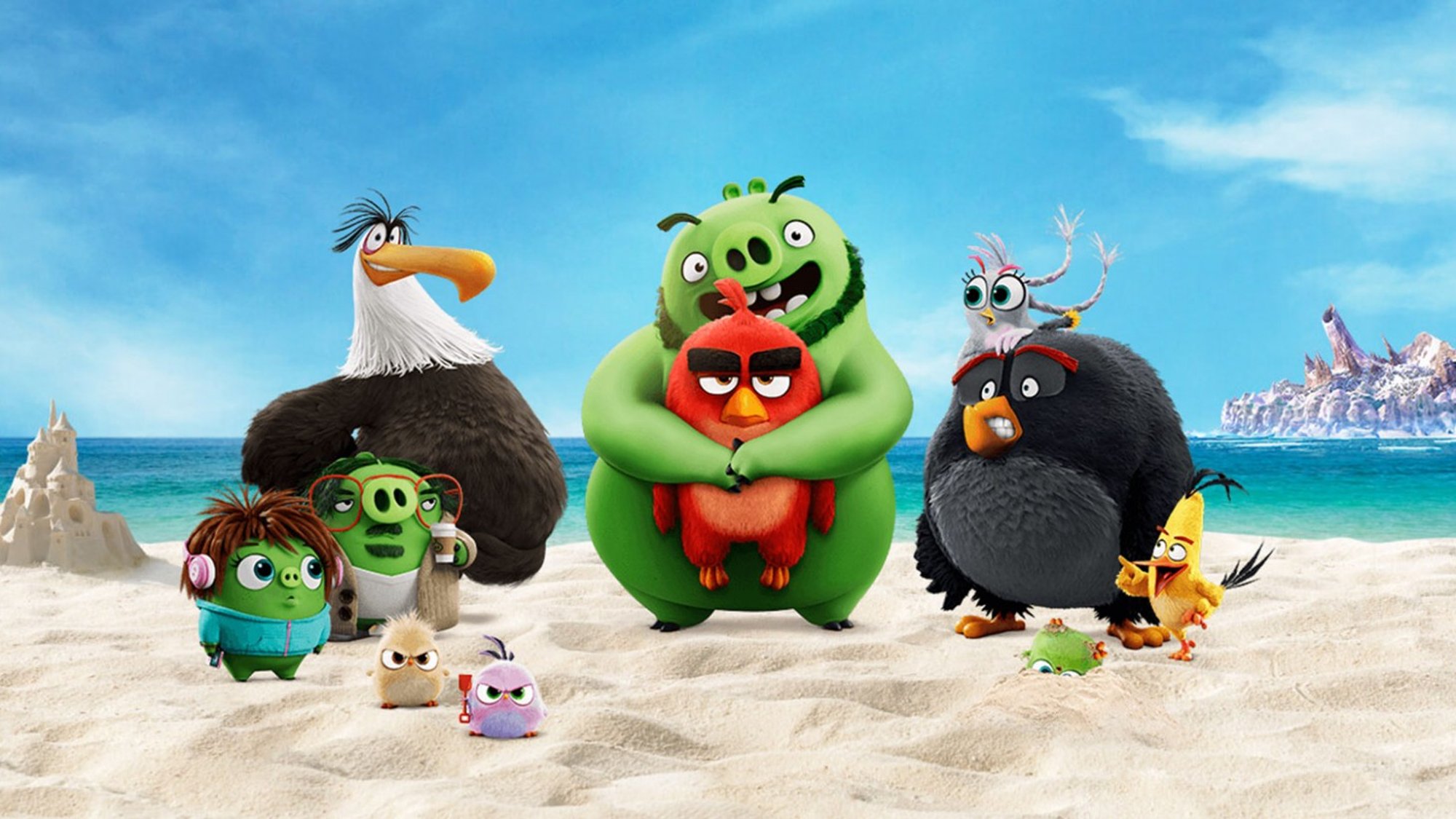 Animacinės juostos „Piktieji paukščiai. Filmas 2“ recenzija: tęsinys ...