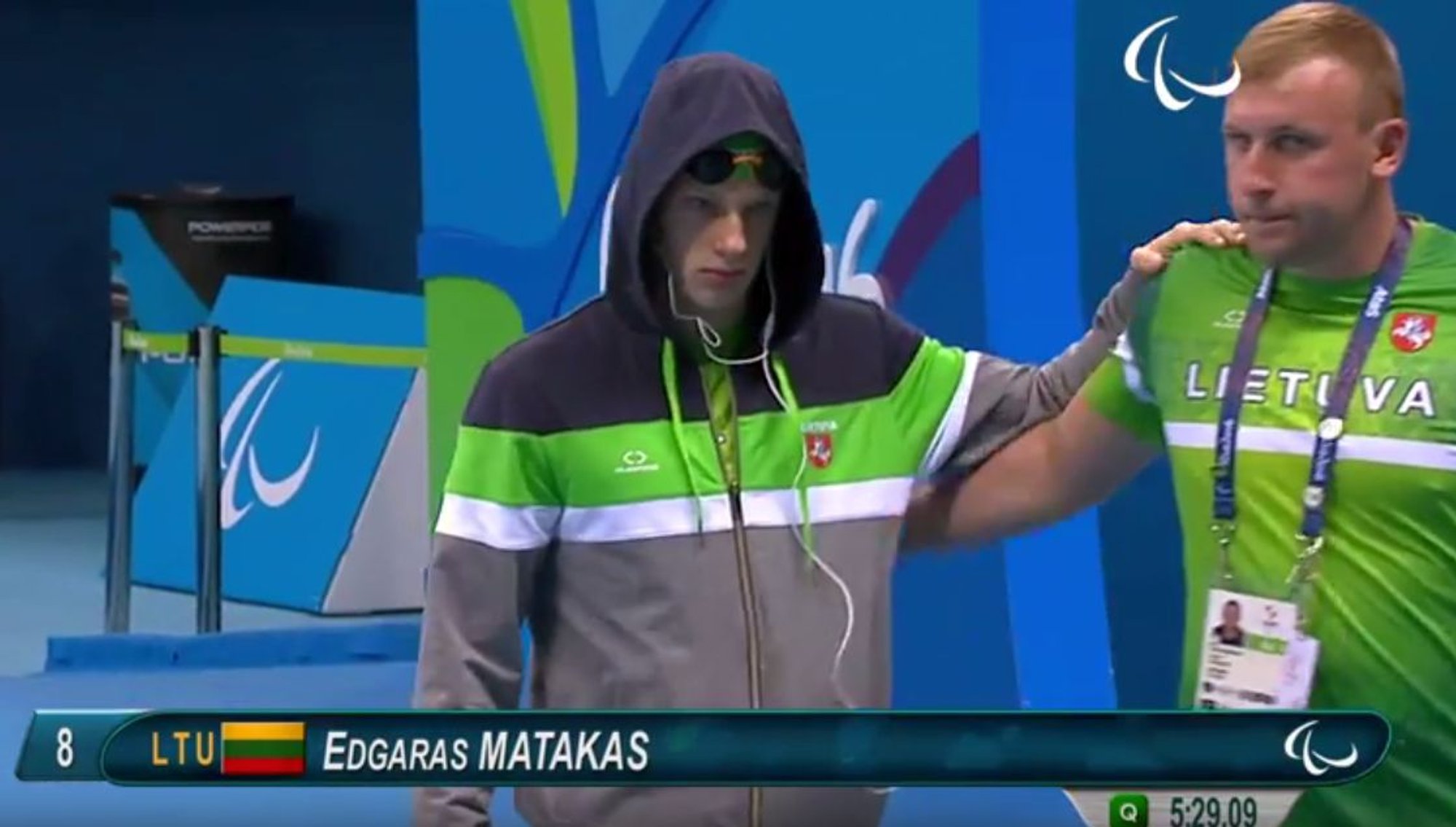 Parolimpinė dvasia: čempionu tapęs amerikietis laukė minutę, kol ...