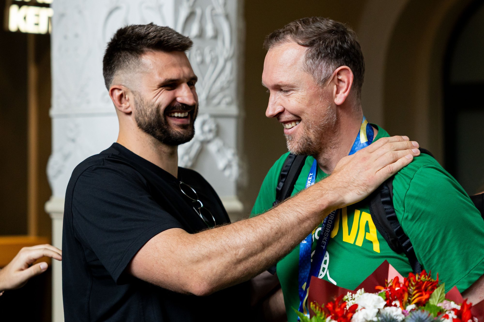 Songaila papasakojo, kaip guodė nuliūdusius vicečempionus: prausiamės ...