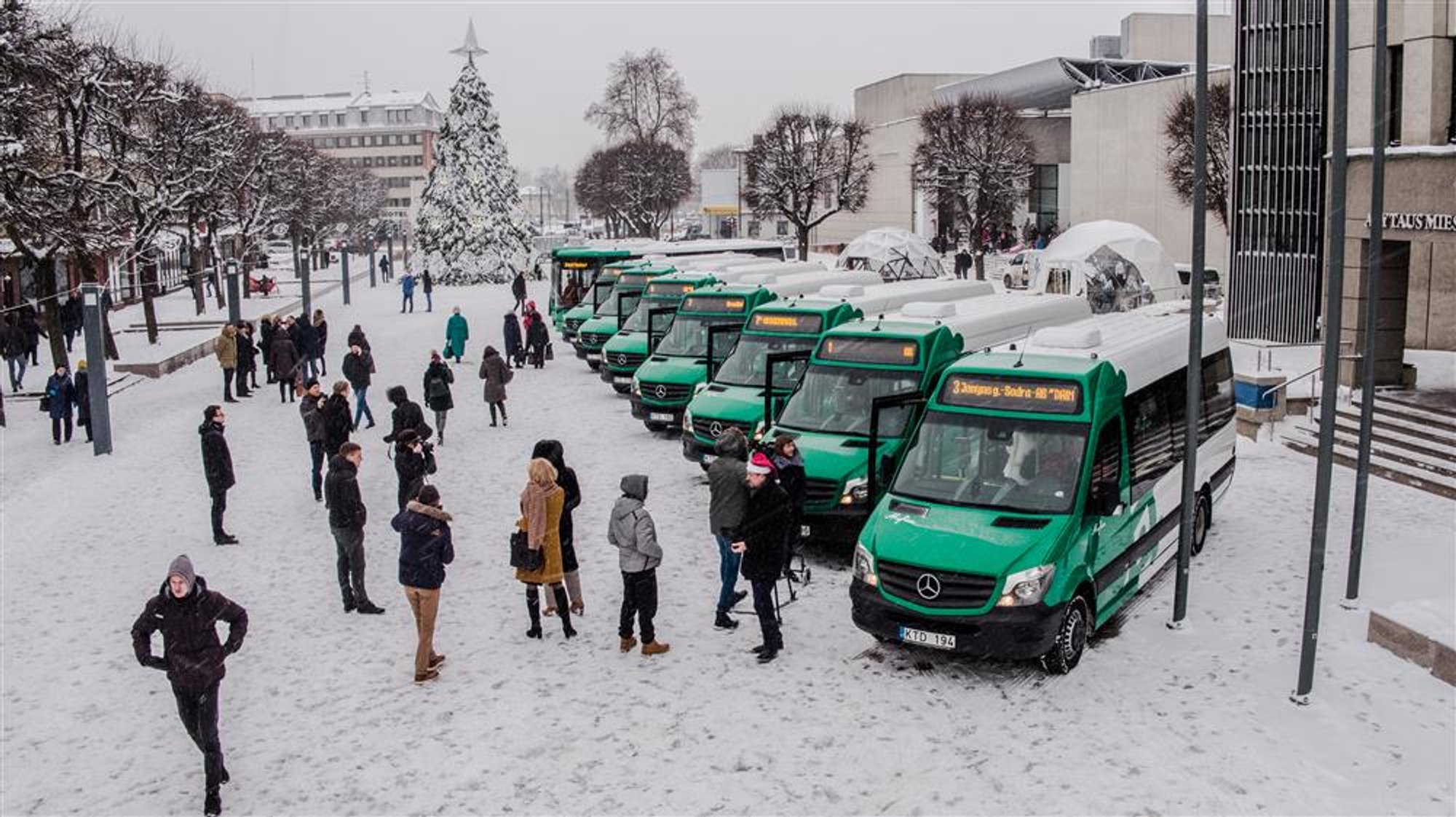 Alytuje – nauji miesto autobusai - Delfi miestai