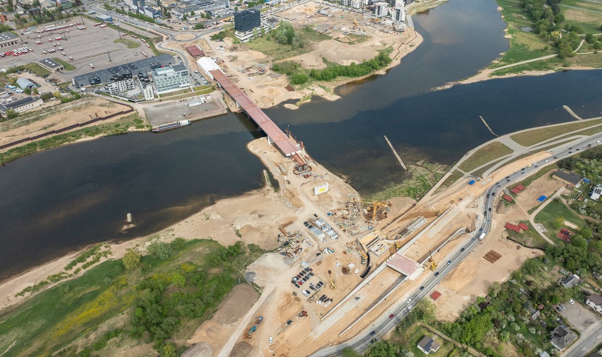 Kaunas stato jungtis: pabaigos link artėja grandiozinės Santakos tilto ...