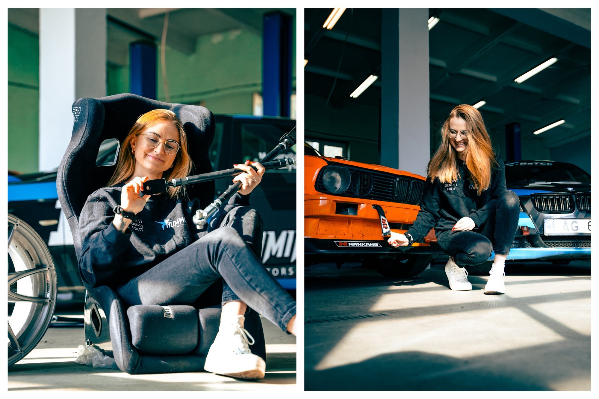 Automobilių servisą ir savo lenktynių komandą sukūrusi Laura: klientai ...