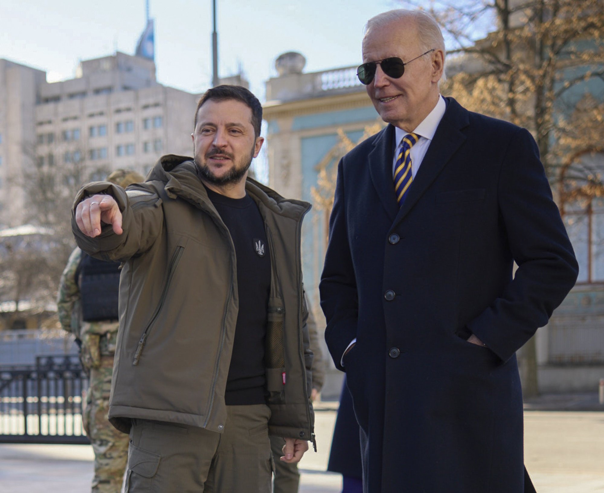 Karas Ukrainoje. Iš netikėtai į Kyjivą atvykusio Joe Bideno – gera ...