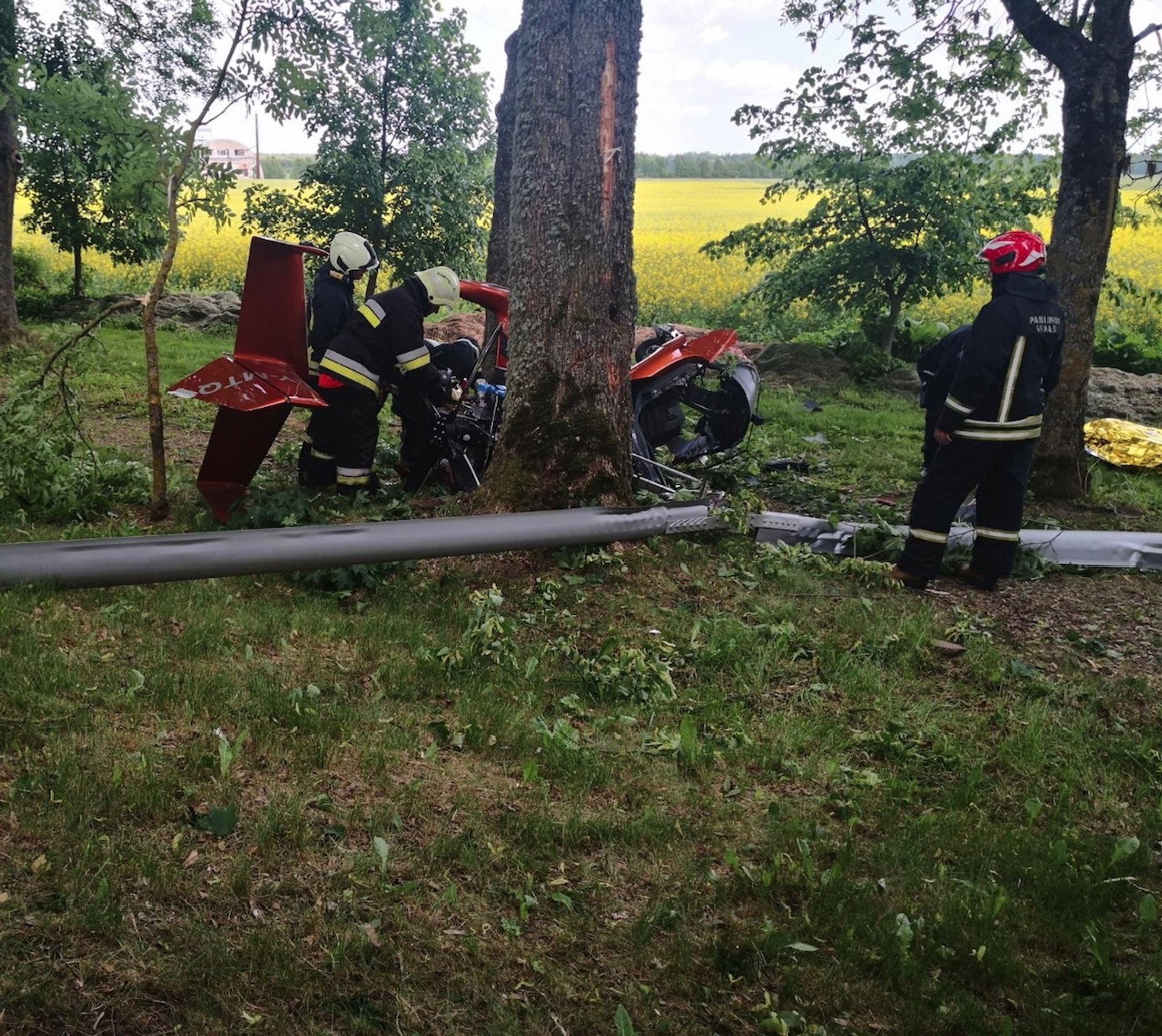 Panevėžio rajone nukrito malūnsparnis – žuvo patyręs pilotas, buvęs ...