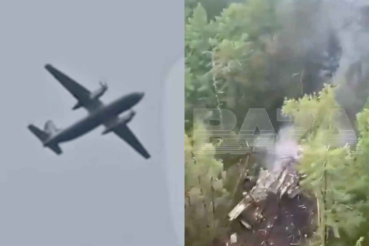 В России в Амурской области разбился пассажирский самолет Ан-24 - Delfi RU