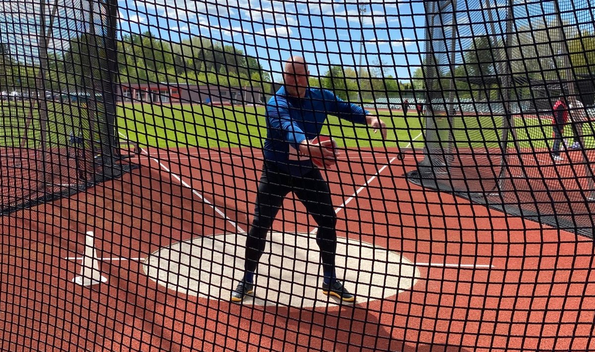 Gudžius diską numetė toliausiai šį sezoną, bet pritrūko metro iki tikslo - Delfi sportas