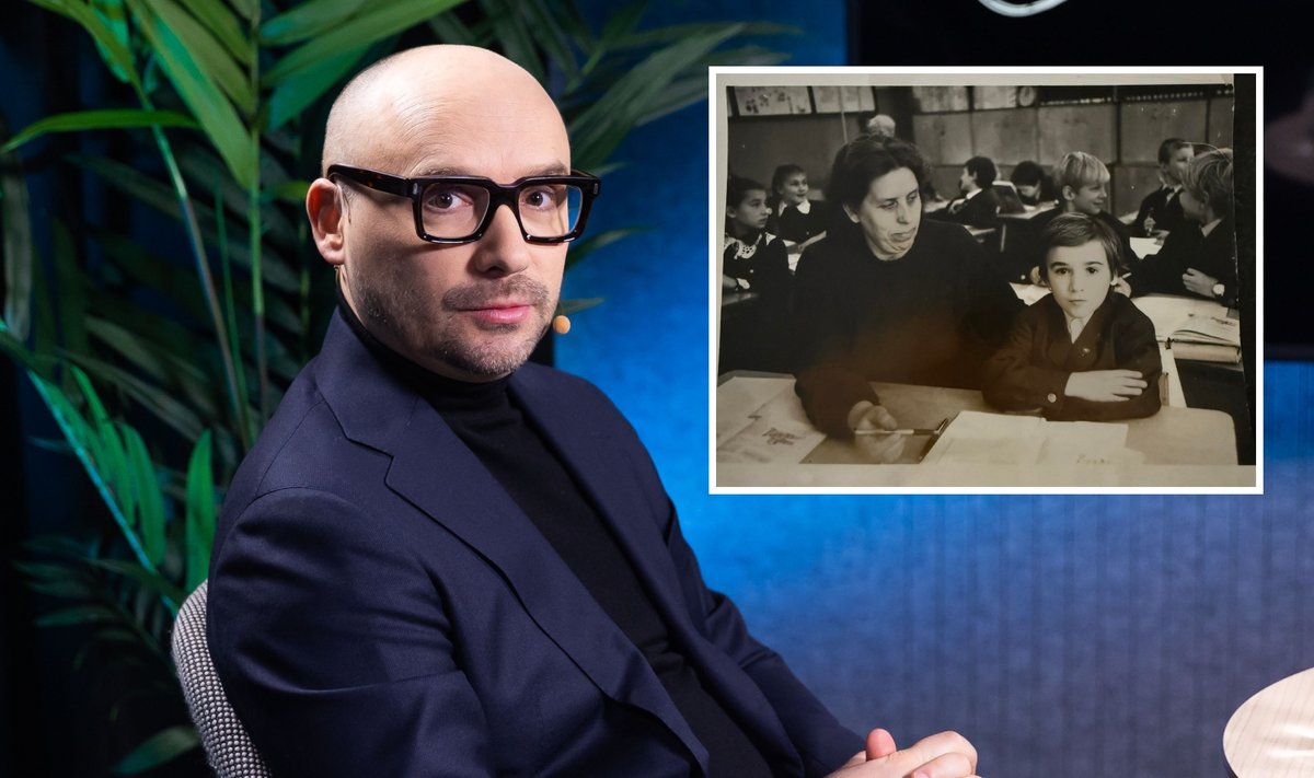 Pasidalijęs nostalgiška akimirka iš mokyklos laikų Matas Maldeikis ...