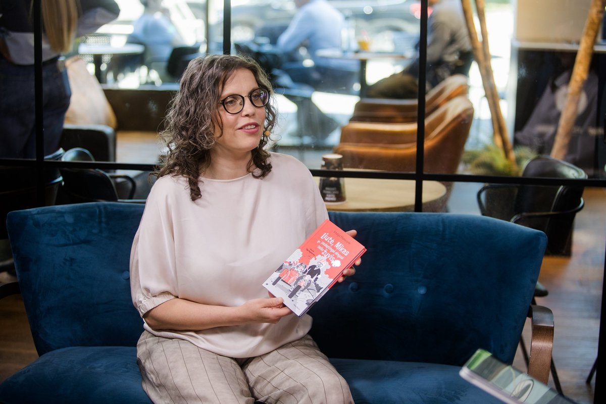 Vitalija Maksvytė pristato naują knygą vaikams - Delfi kultūra