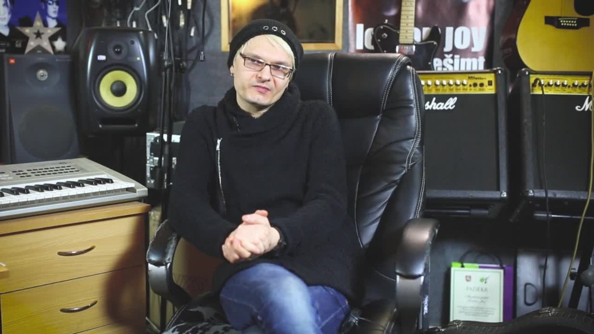 Igoris Kofas: „Nuo muzikos pabėgt nesugebėčiau“ - Delfi video