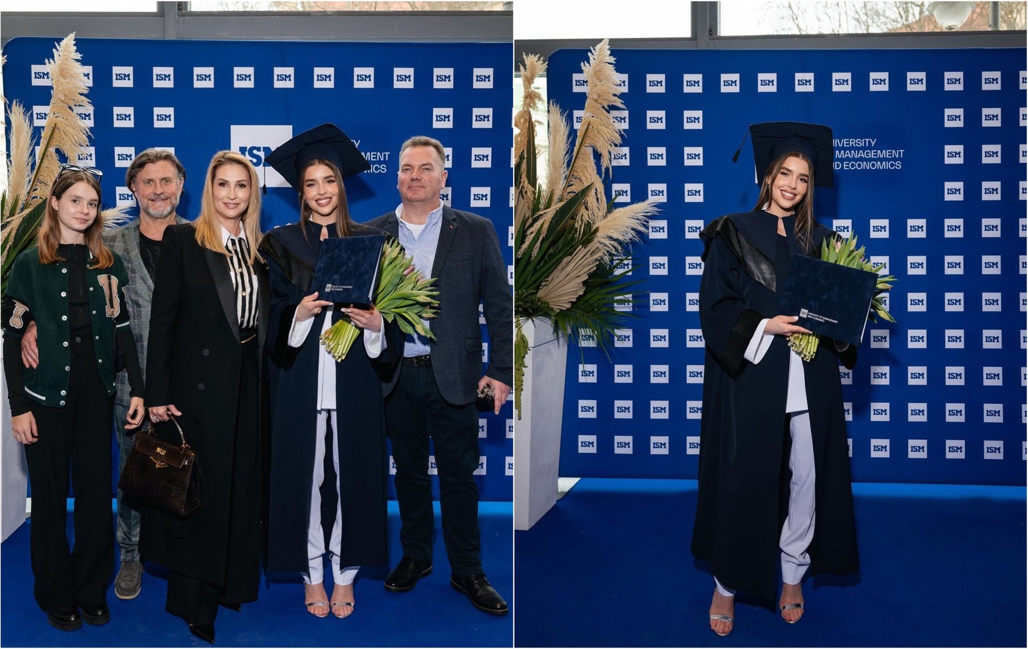 Maria Randers atsiėmė bakalauro diplomą: ceremonijoje dalyvavo ir ...